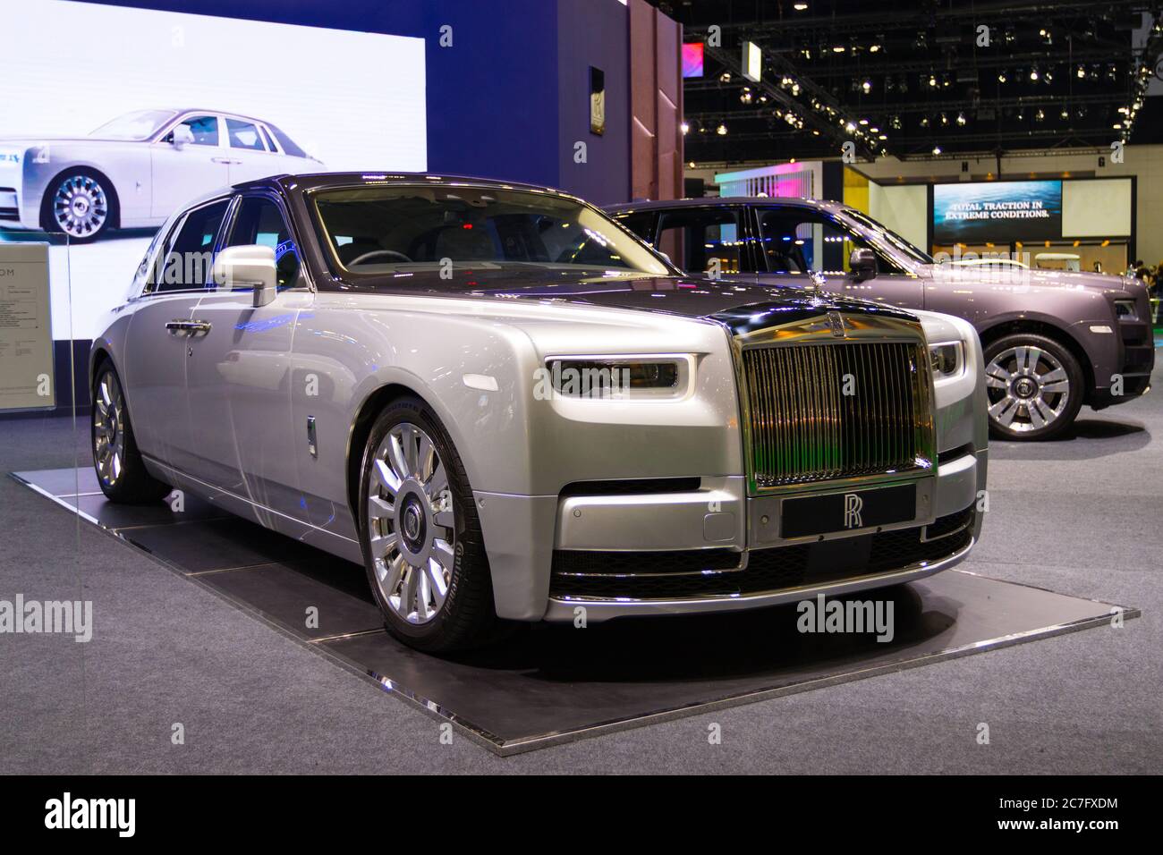 BANGKOK THAILAND :- JULY 16,2020 :- ROLLS-ROYCE Car show at at ...