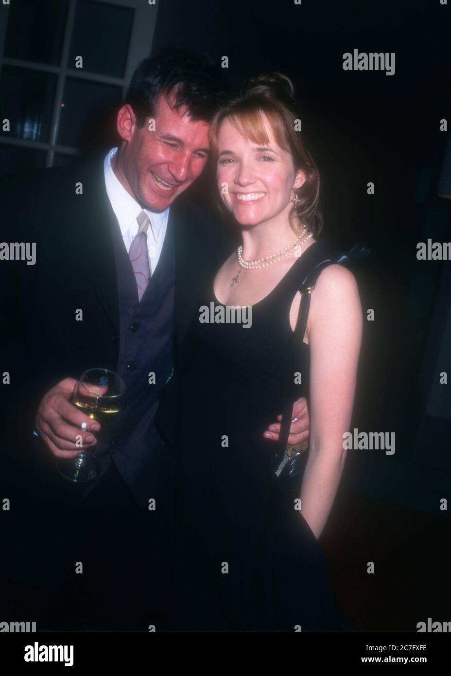 Pasadena, California, USA 15th January 1996 Actor Andrew Lauer and ...