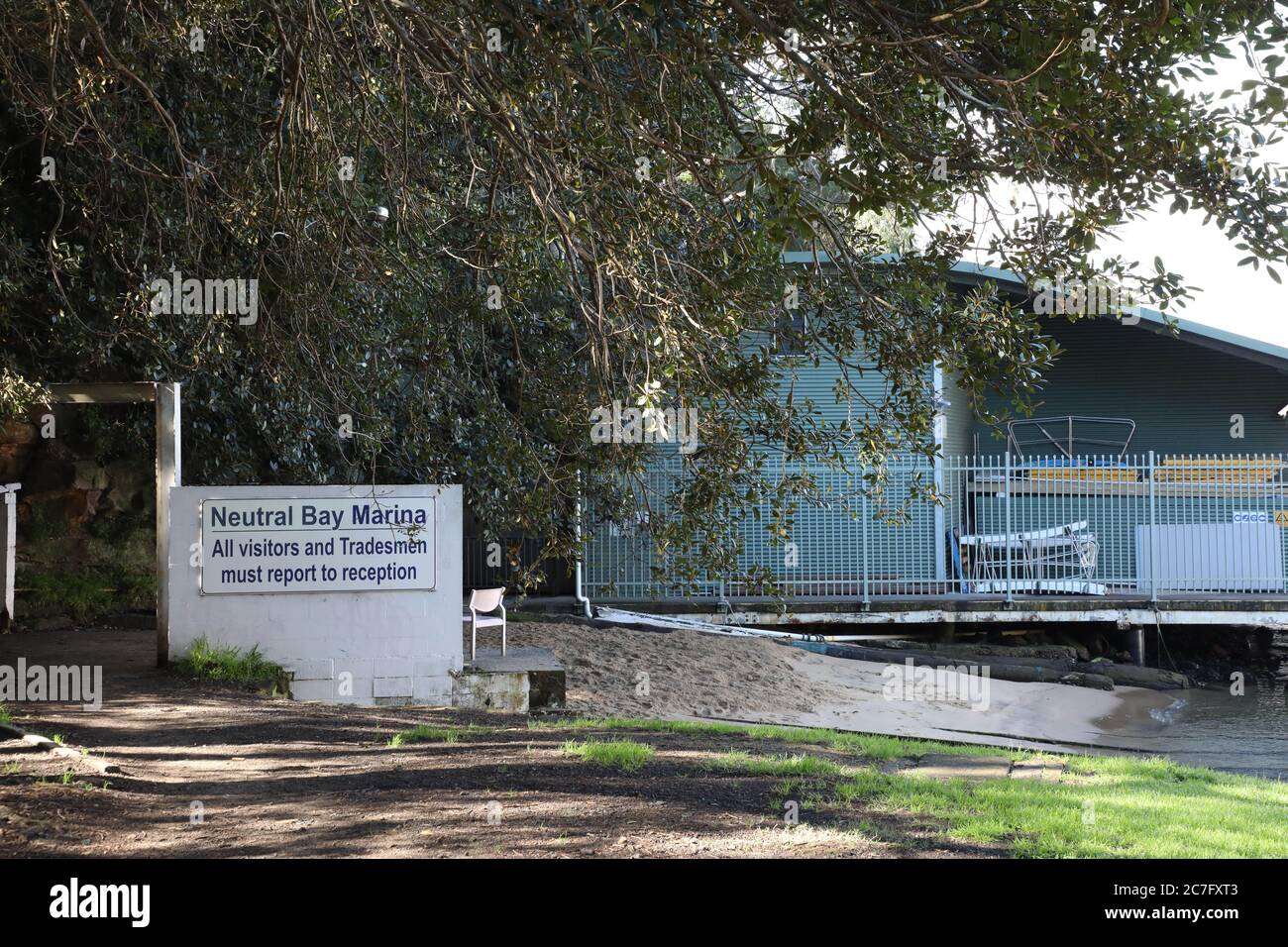 Neutral Bay Marina at 35 Kurraba Rd, Neutral Bay, viewed from Anderson ...