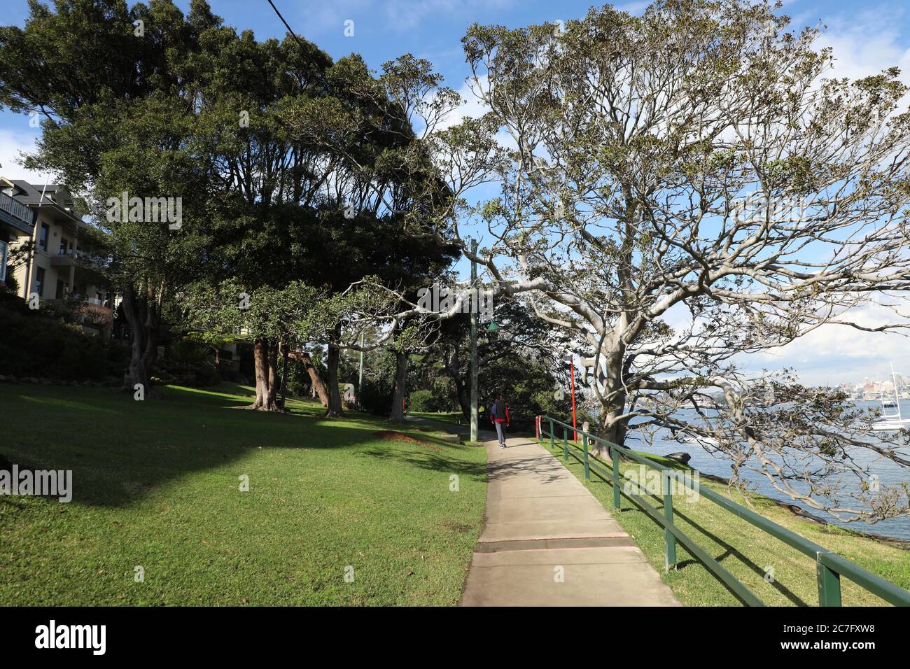 Cremorne Reserve at Cremorne Point, Sydney, NSW, Australia Stock Photo ...