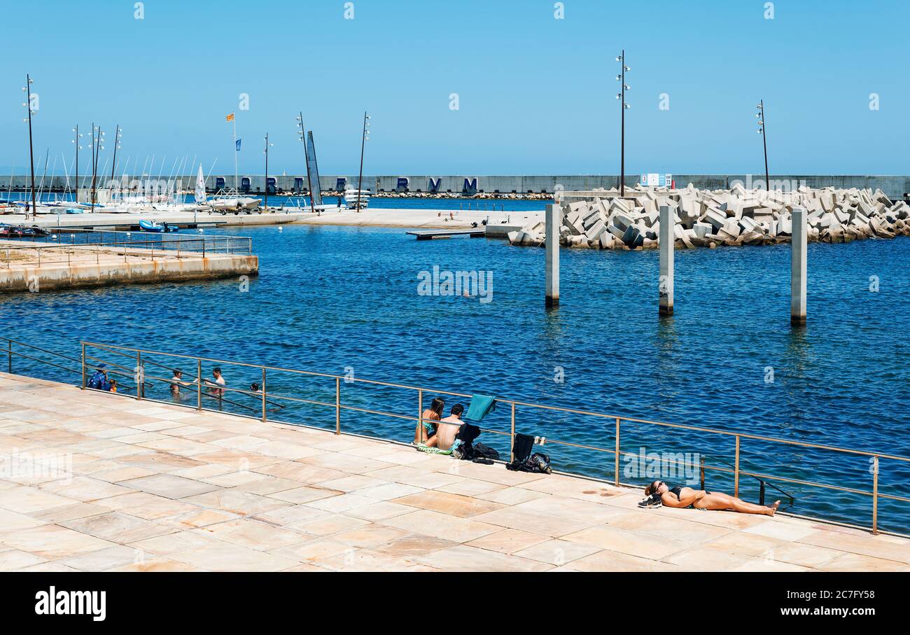 Spanish postmodern architecture hi-res stock photography and images - Alamy