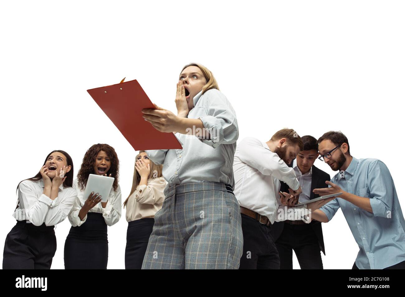 Stock market trader nervous hi-res stock photography and images - Alamy