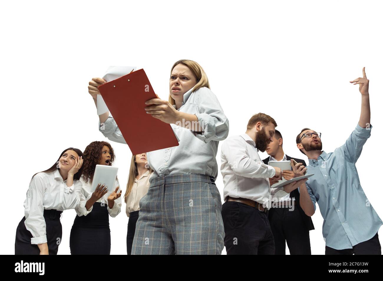 Stock market trader nervous hi-res stock photography and images - Alamy