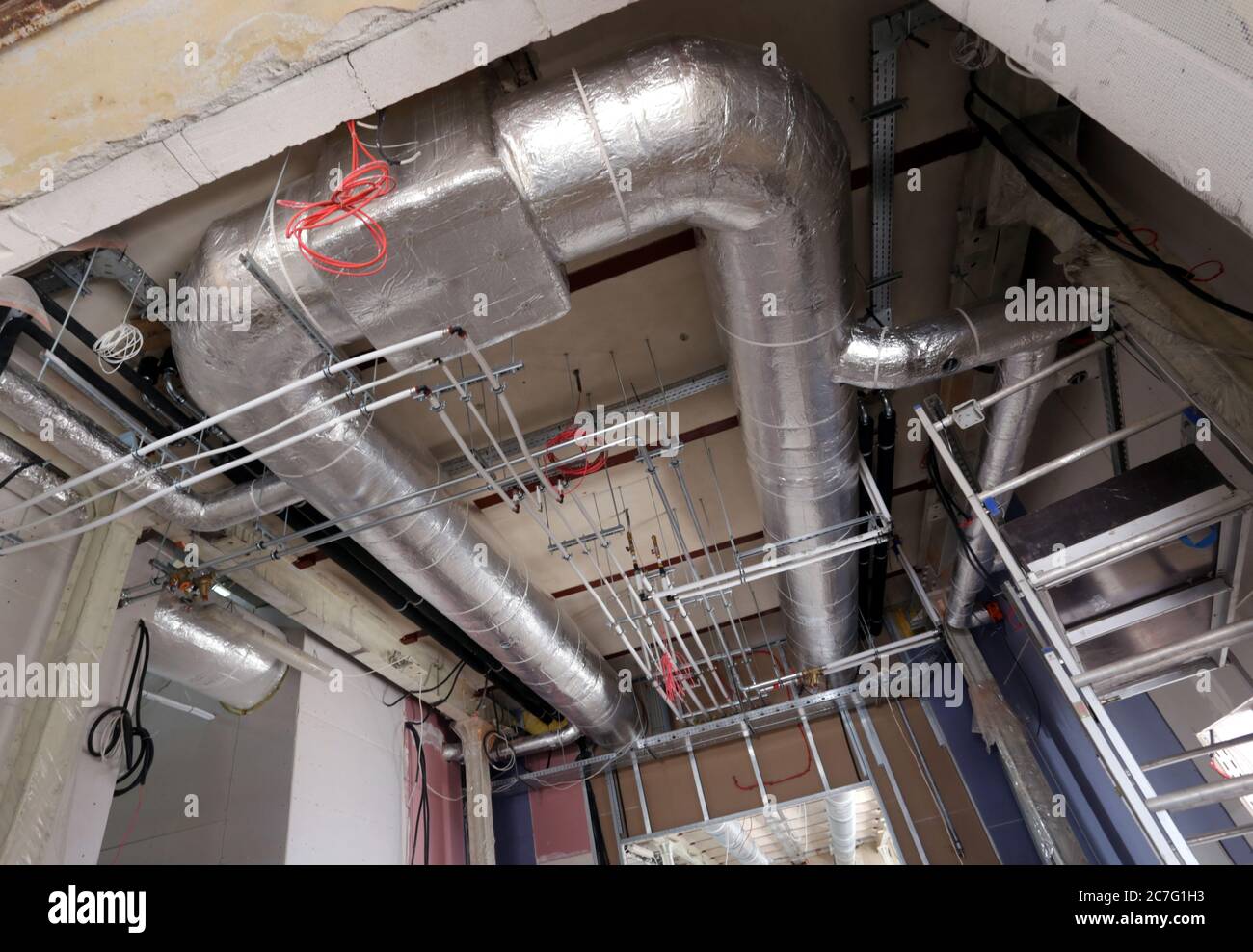 Ventilation installation hi-res stock photography and images - Alamy