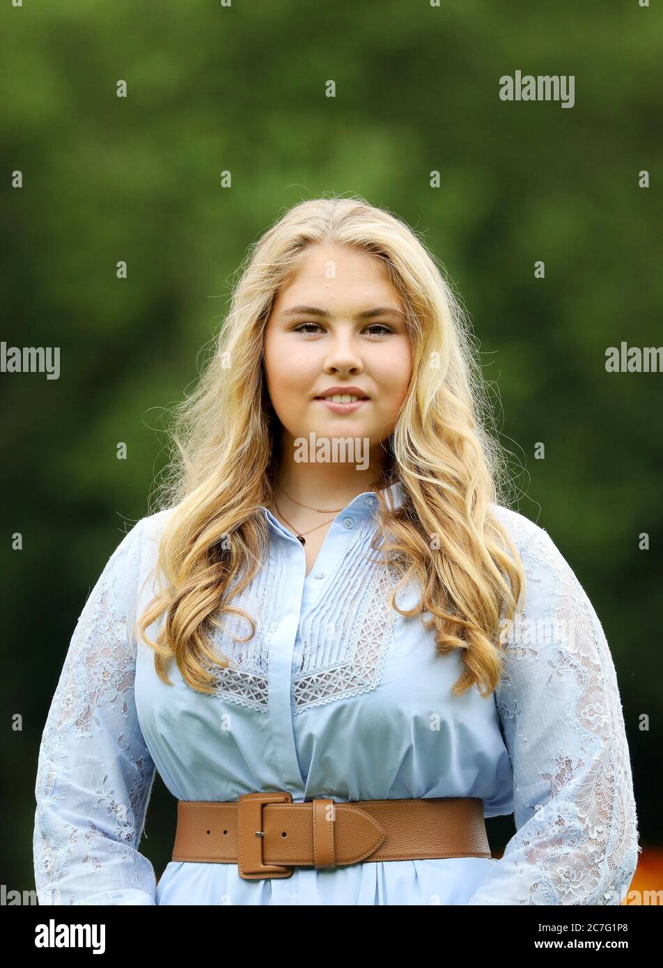 Princess Amalia of The Netherlands at Palace Huis Ten Bosch in The ...