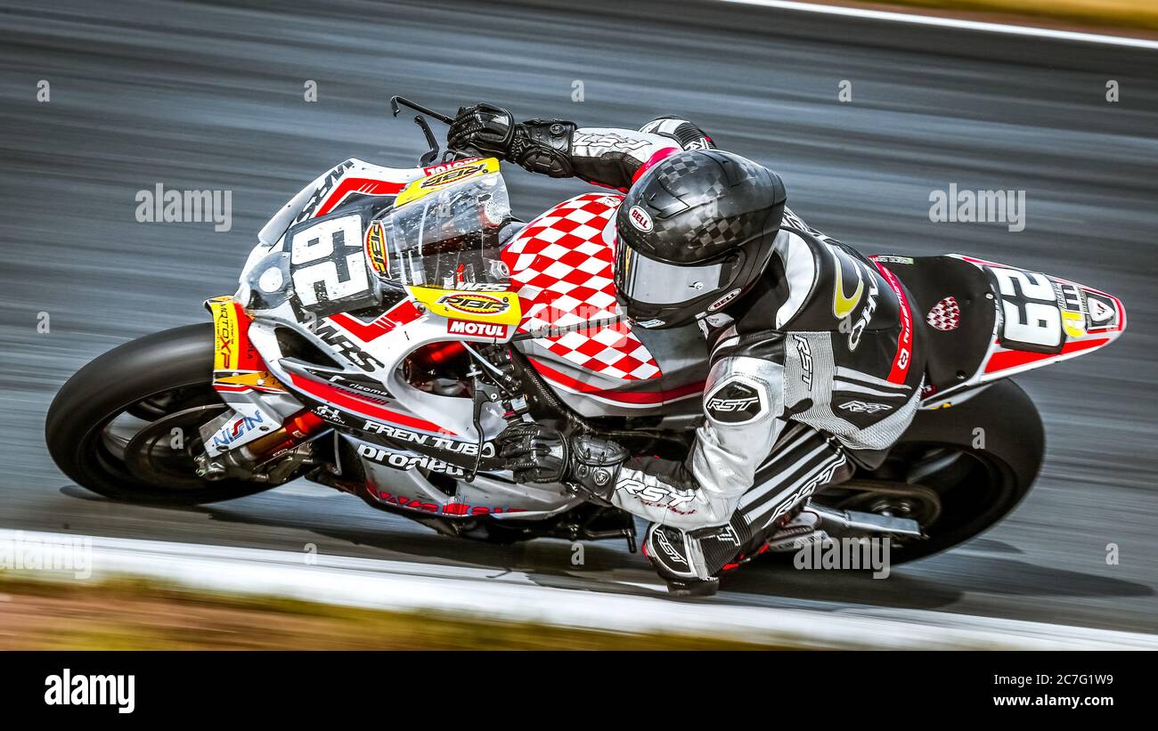 Oschersleben, Germany, June 09, 2019: Suzuki GSXR-1000 by GSM RACING ...