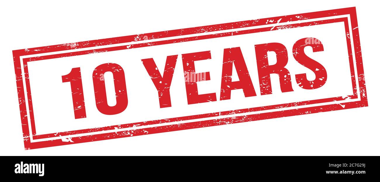10 years word hi-res stock photography and images - Alamy
