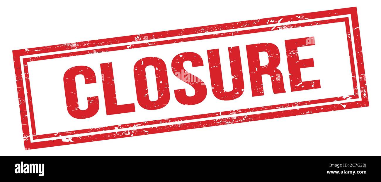 Closure stamp hi-res stock photography and images - Alamy