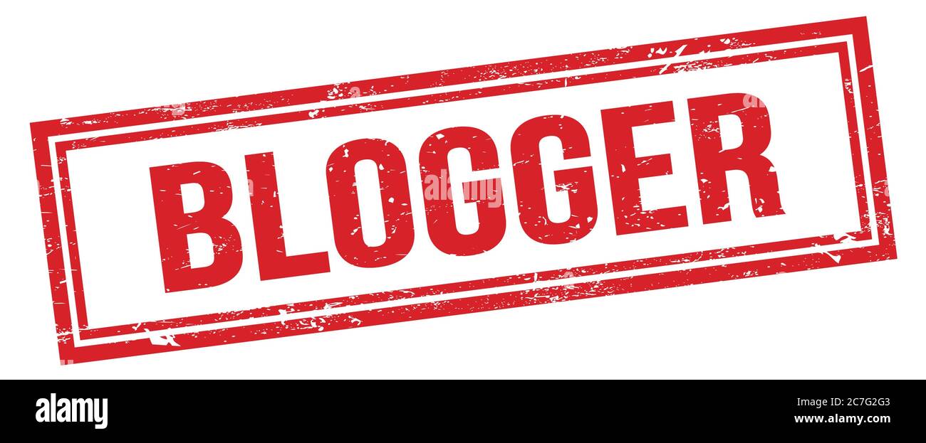 Blogger stamp hi-res stock photography and images - Alamy