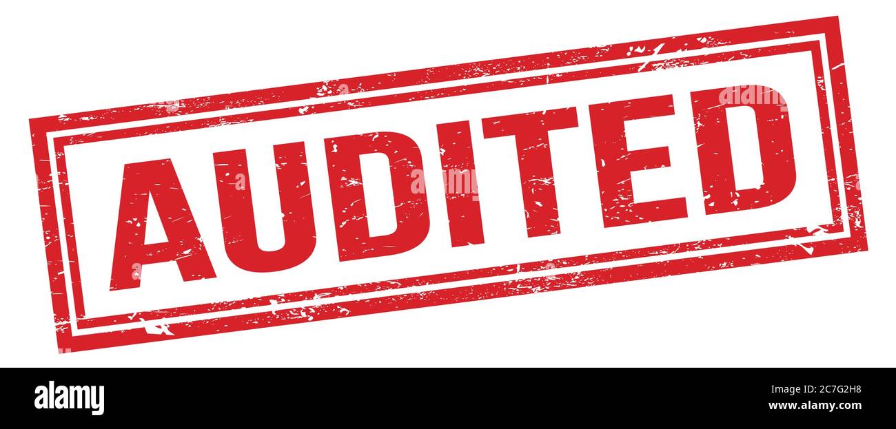 Audited stamp hi-res stock photography and images - Alamy