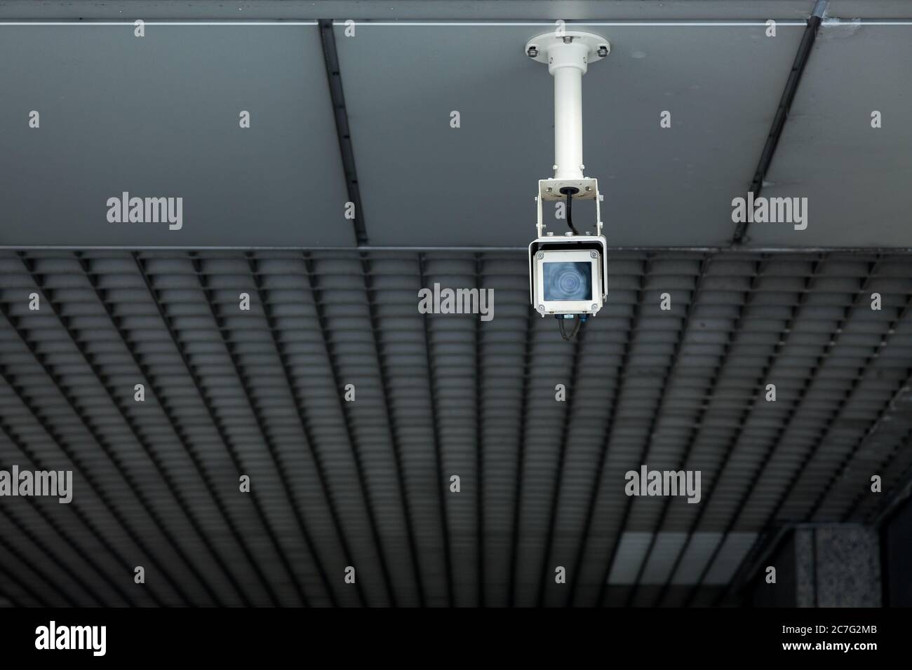 Closed Circuit Security camera (CCTV) at Tokyo Metropolitan Government ...