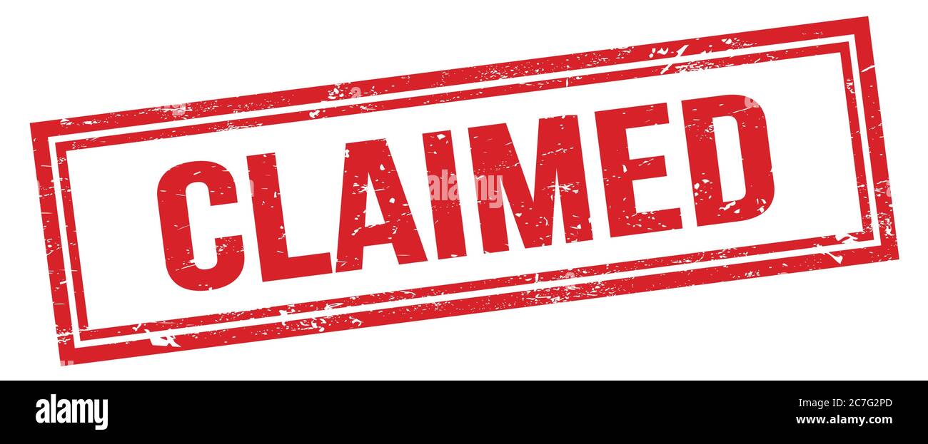 Claimed word Cut Out Stock Images & Pictures - Alamy