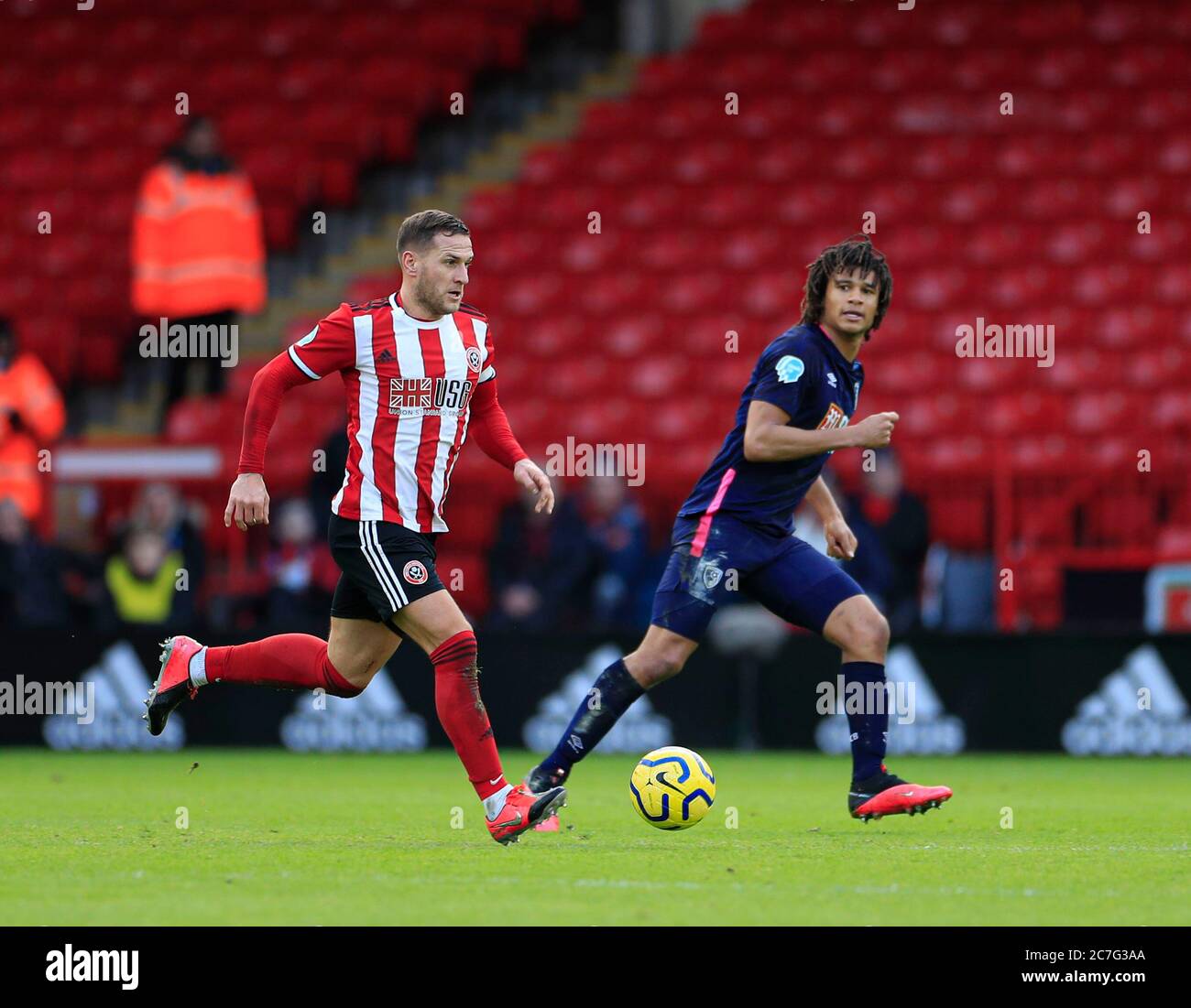 9th February 2020, Bramall Lane, Sheffield, England; Premier League ...