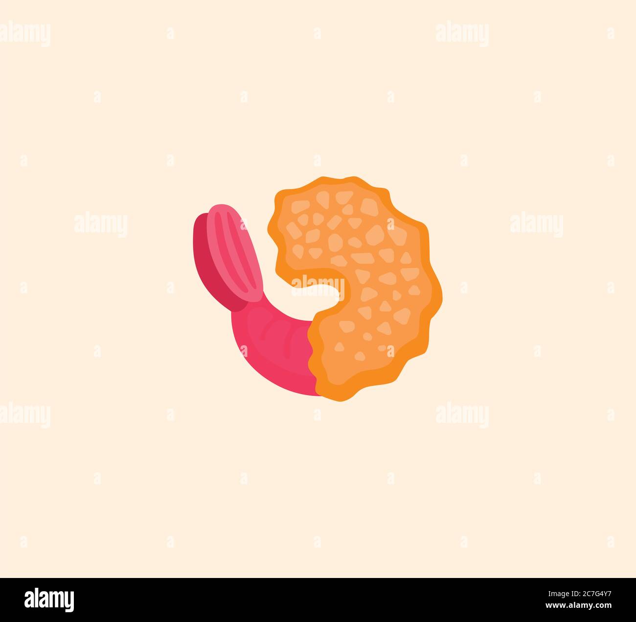 Shrimp icon hi-res stock photography and images - Alamy