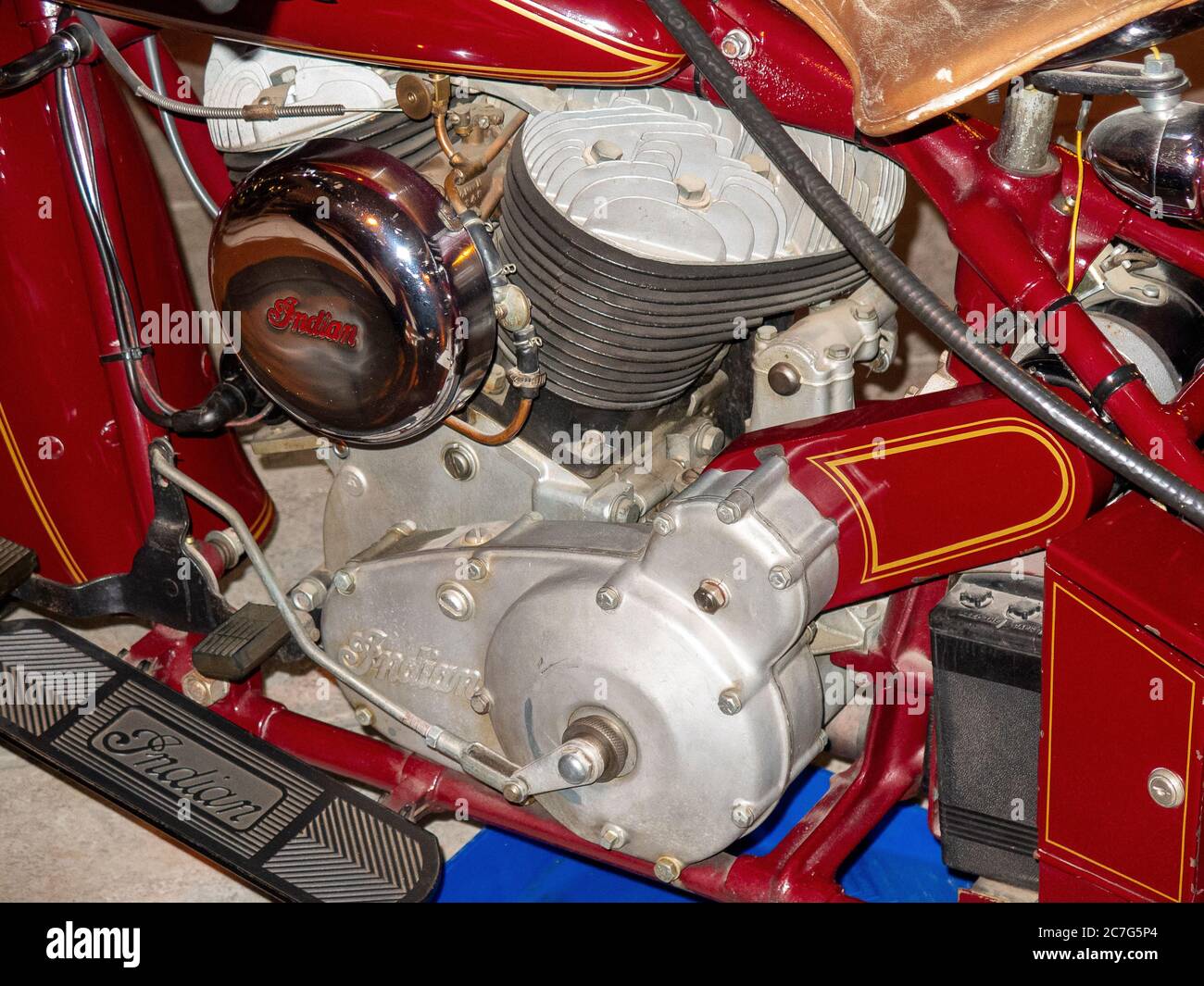 Indian motorcycle 4 cylinder hi-res stock photography and images - Alamy