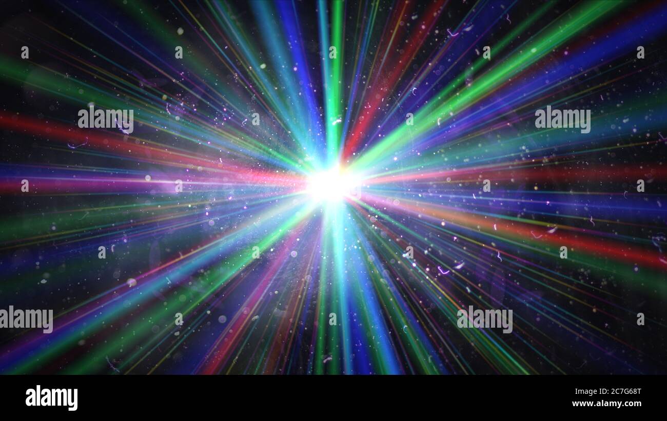 light effect abstract star burst flash laser beam ray illustration ...