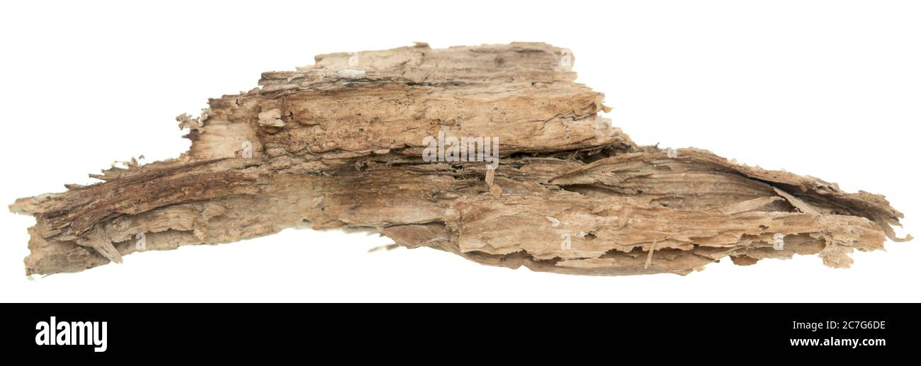 Old rotten brown wood Cut Out Stock Images & Pictures - Alamy