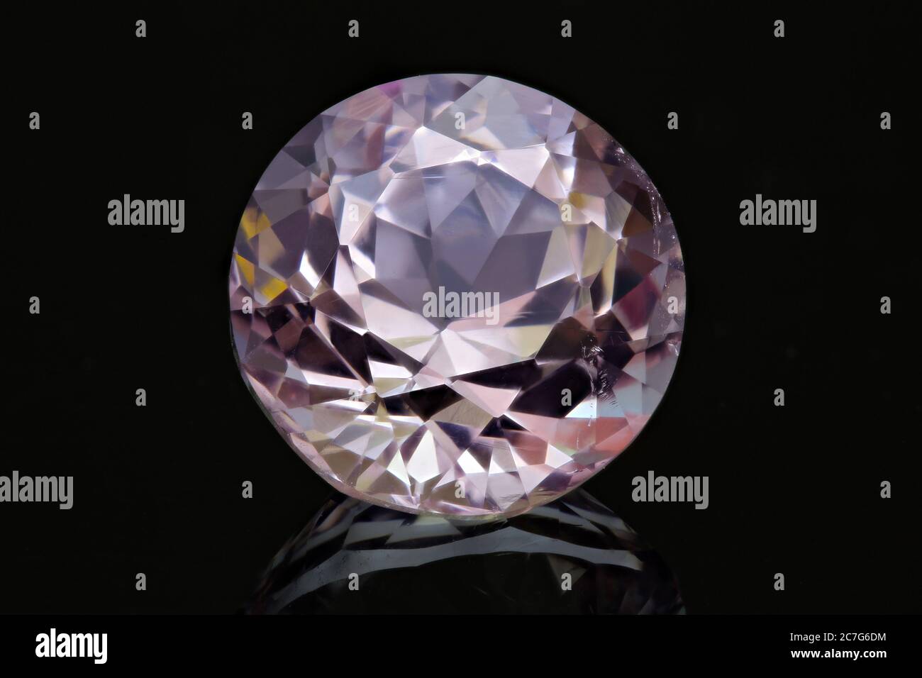 Cut beryl gems, Morganite variety Stock Photo - Alamy