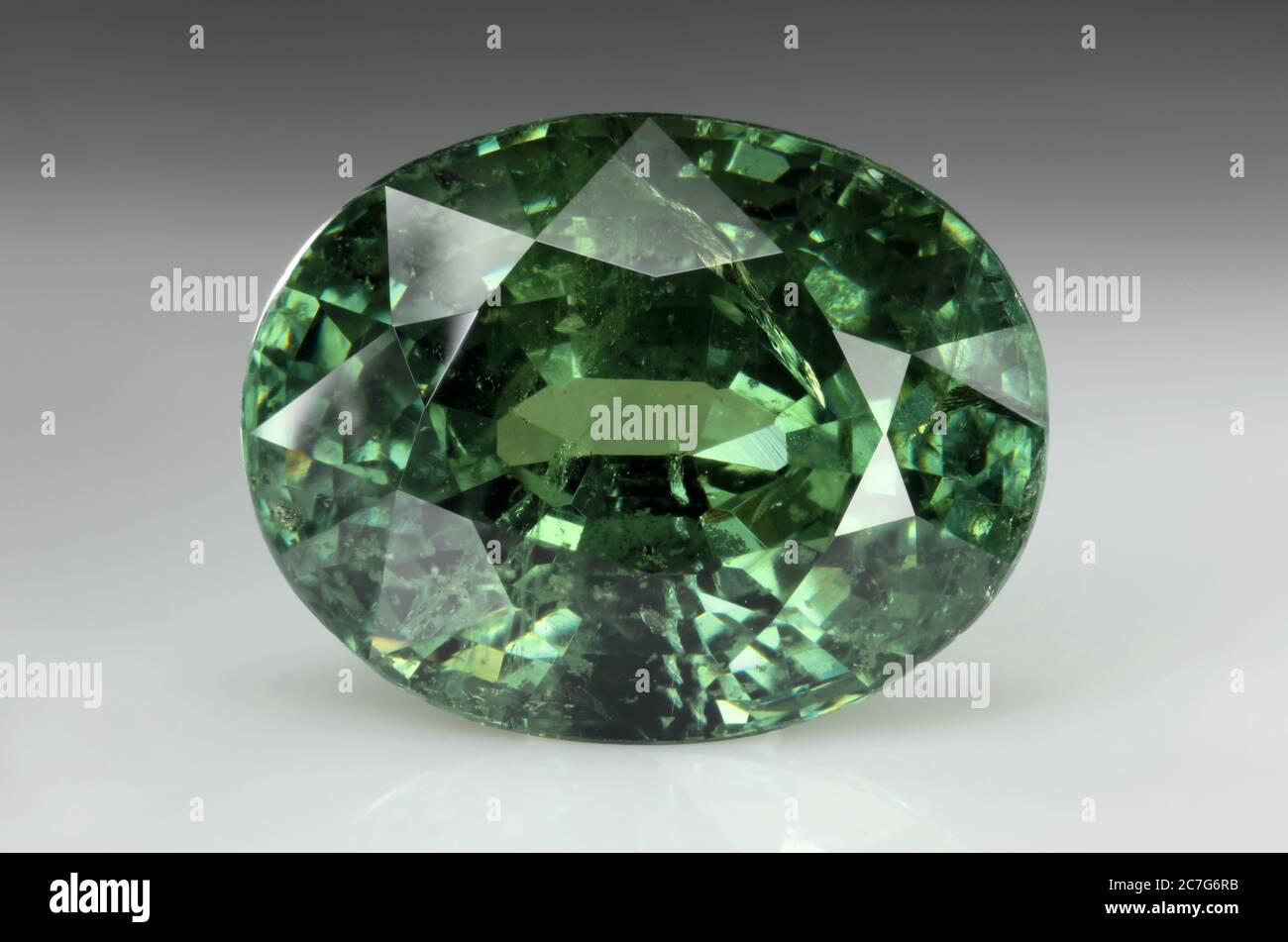 Cut gems of Demantoids Stock Photo - Alamy