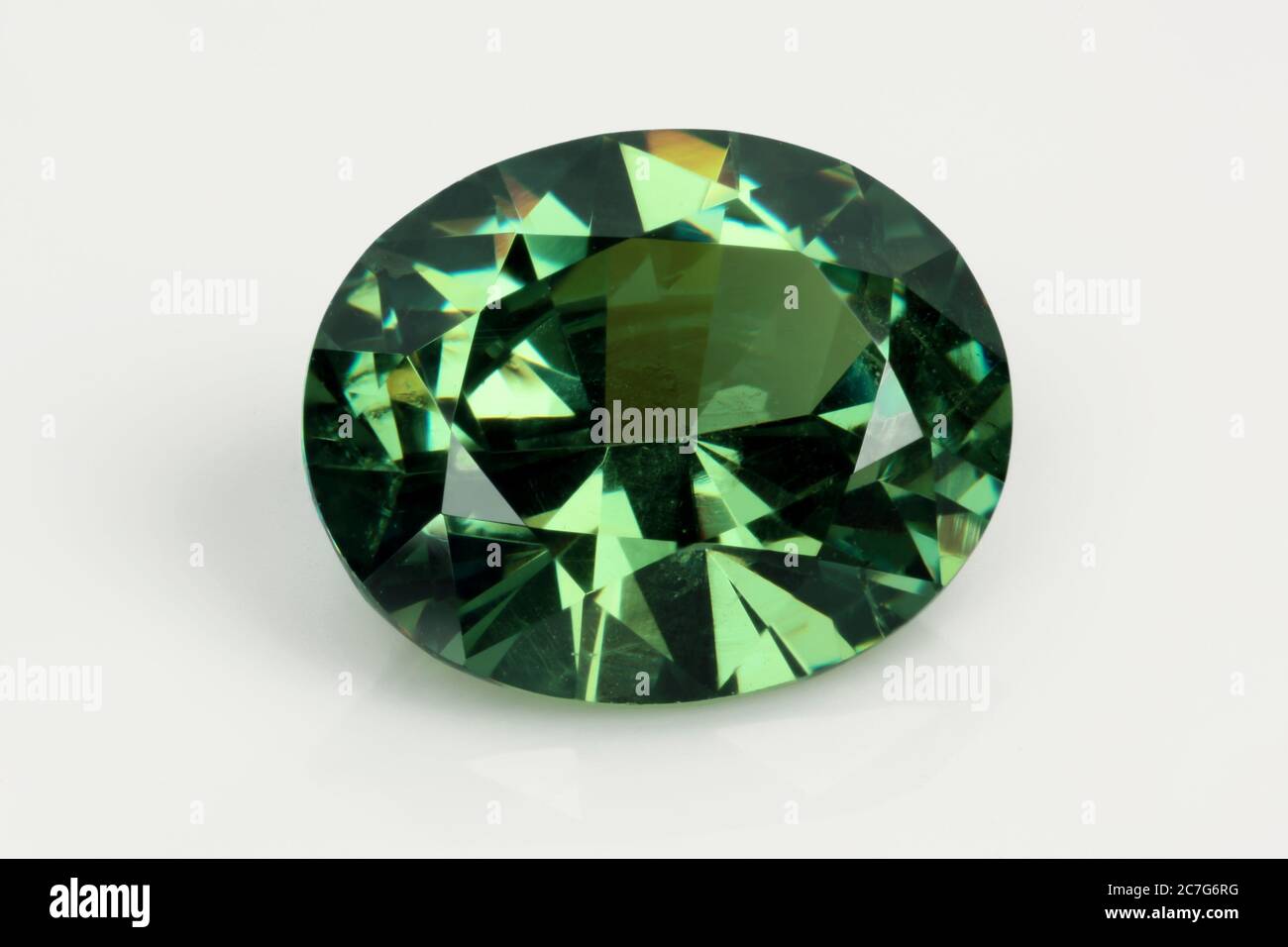 Cut gems of Demantoids Stock Photo - Alamy