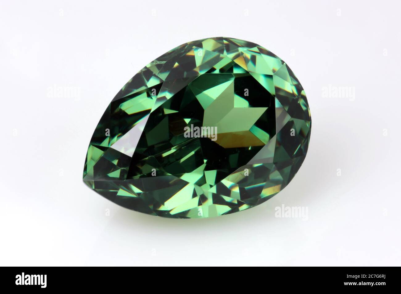 Cut gems of Demantoids Stock Photo - Alamy