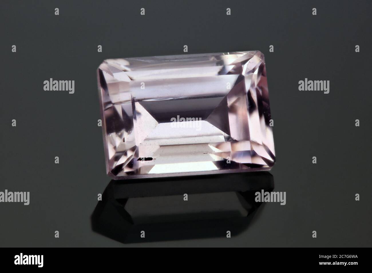 Cut beryl gems, Morganite variety Stock Photo - Alamy