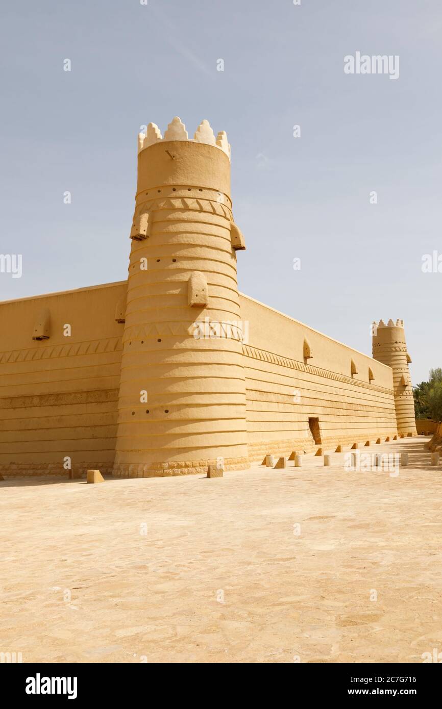 Historical Fort in Raghba in Saudi Arabia. The fort is currently ...