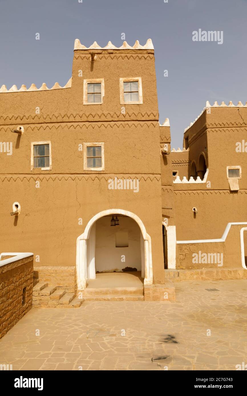 Al Subaie historic palace in Shaqra, Saudi Arabia. This house is ...