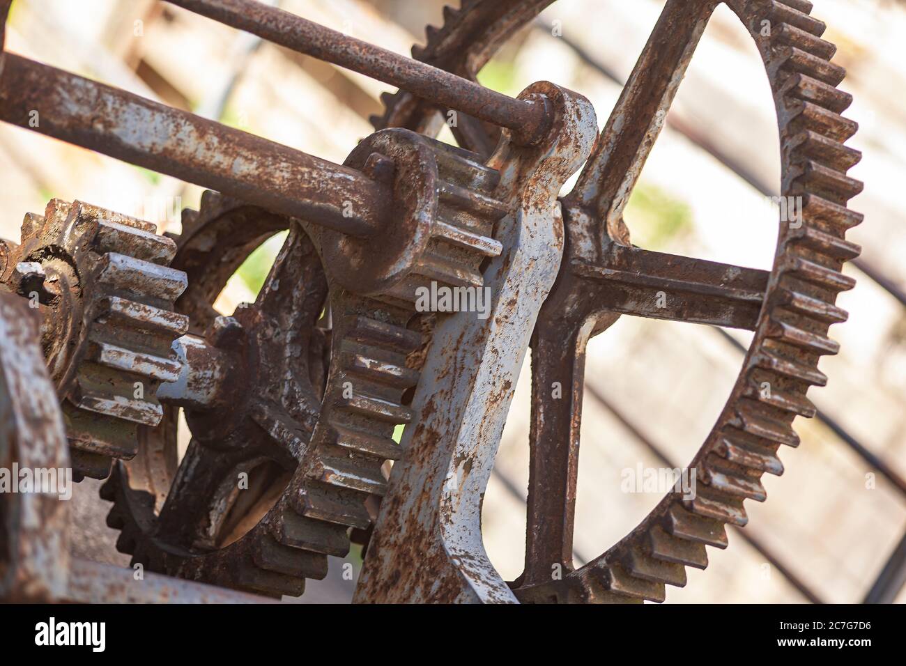 Old rusty gears 4 Stock Photo - Alamy