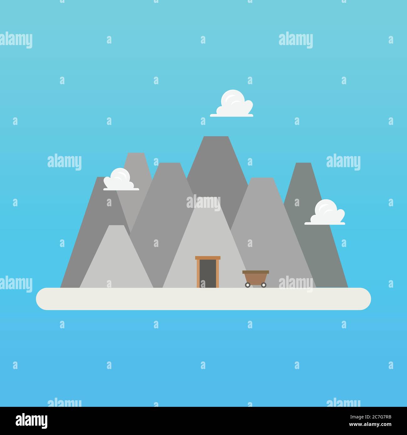 Mine! Stock Vector Images - Alamy