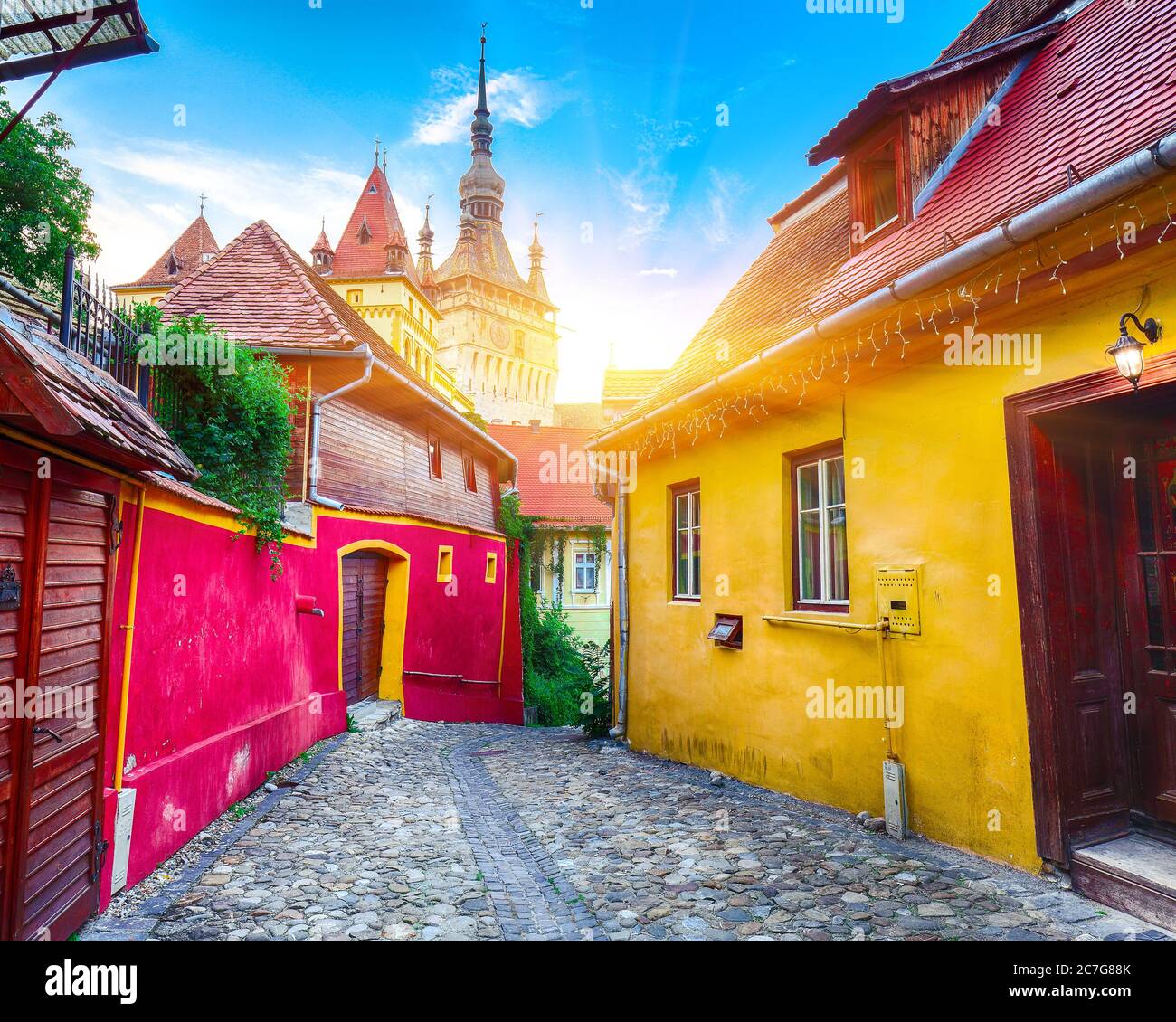 Transylvanian saxons architecture hi-res stock photography and images ...