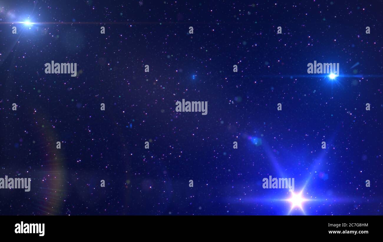ray light star sky in space, illustration render Stock Photo - Alamy