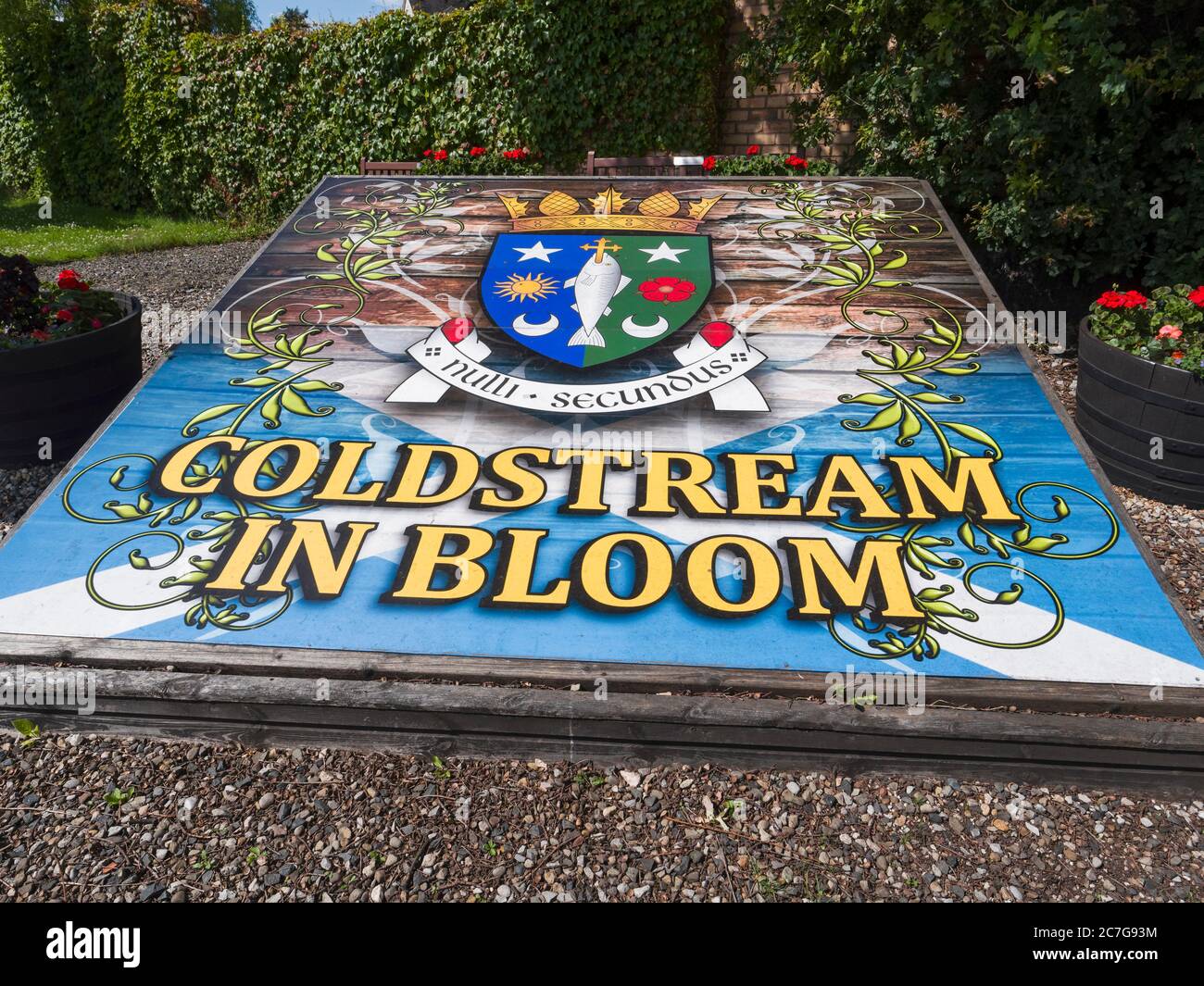 Coldstream in bloom sign hi-res stock photography and images - Alamy