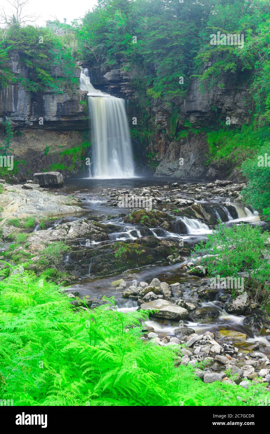 The powerful and mighty Thornton Force Waterfall. One of many to see ...