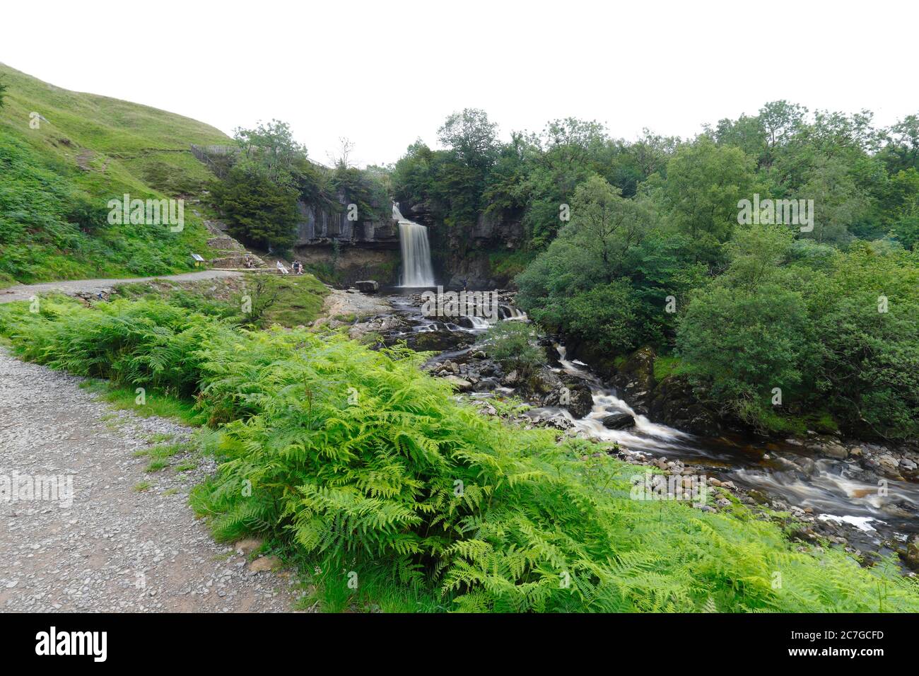 The powerful and mighty Thornton Force Waterfall. One of many to see ...