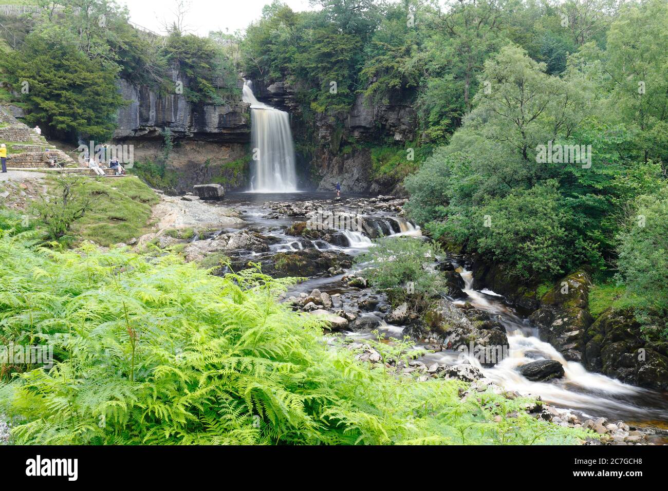 The powerful and mighty Thornton Force Waterfall. One of many to see ...