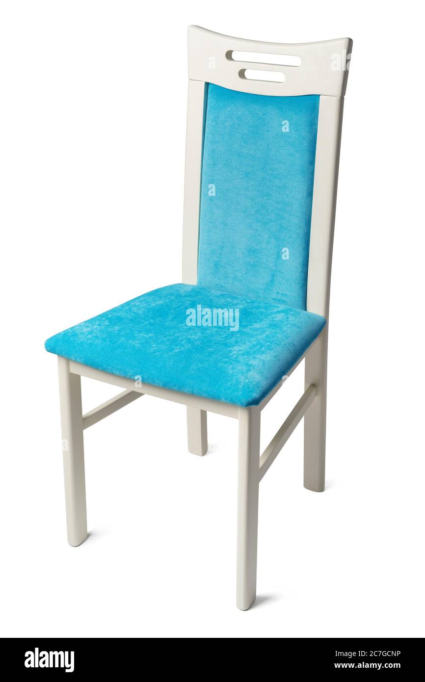 Modern design chair isolated on white background Stock Photo - Alamy