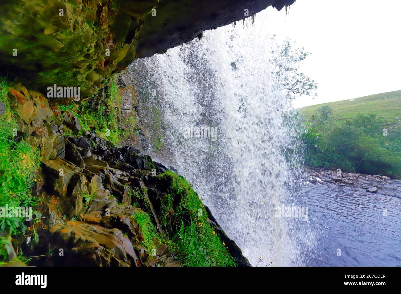The powerful and mighty Thornton Force Waterfall. One of many to see ...