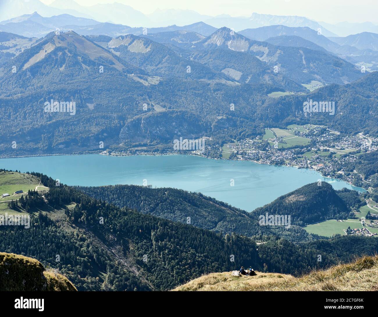 Wolfgangsee and St. Gilgen, Austria Stock Photo - Alamy