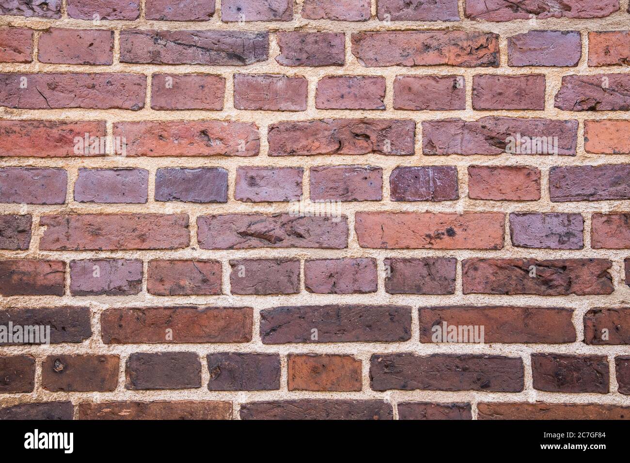 you can see a brickwork with different sized rectangular shapes Stock ...