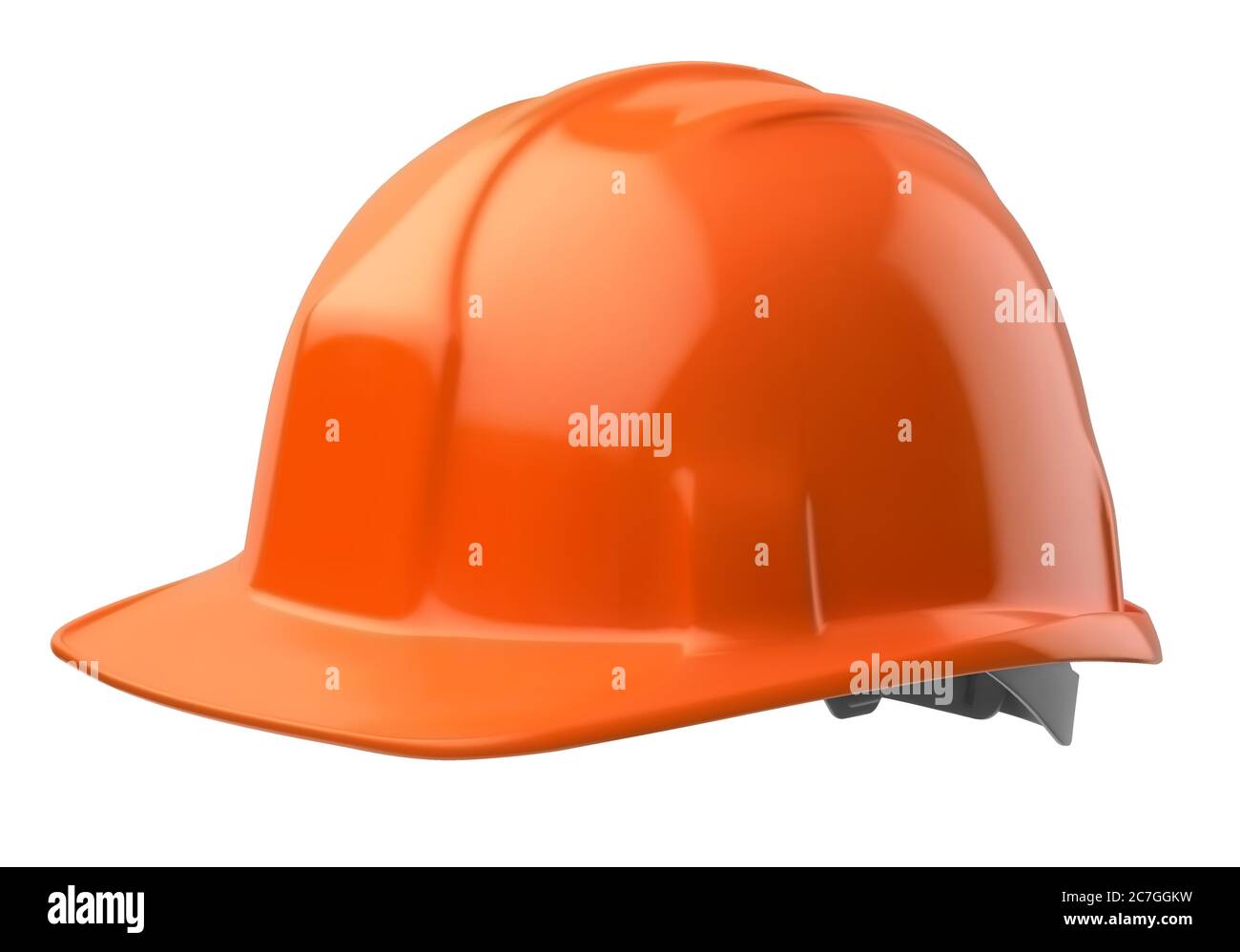 Vector red safety helmet on white background Stock Vector Image & Art ...