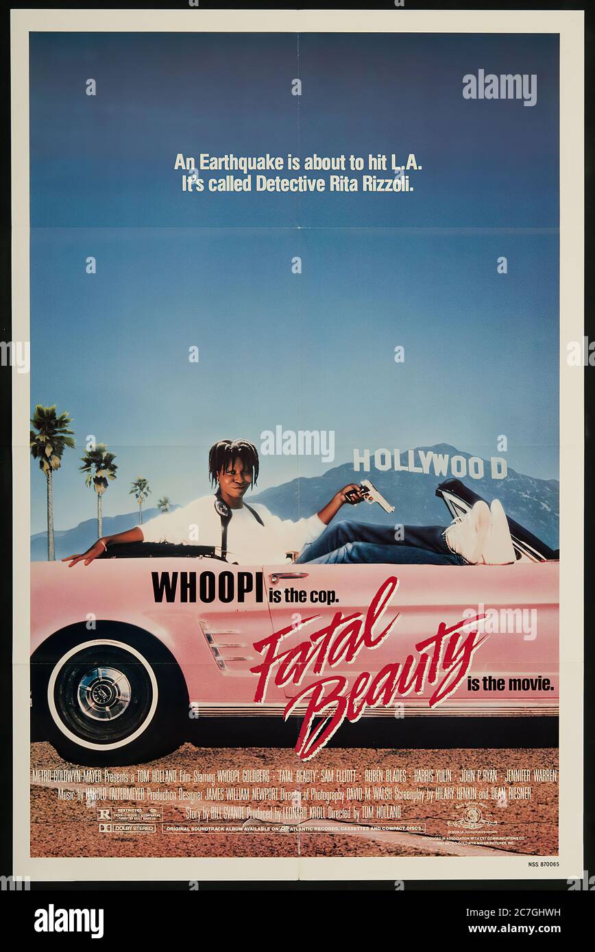 Fatal Beauty - Movie Poster Stock Photo - Alamy