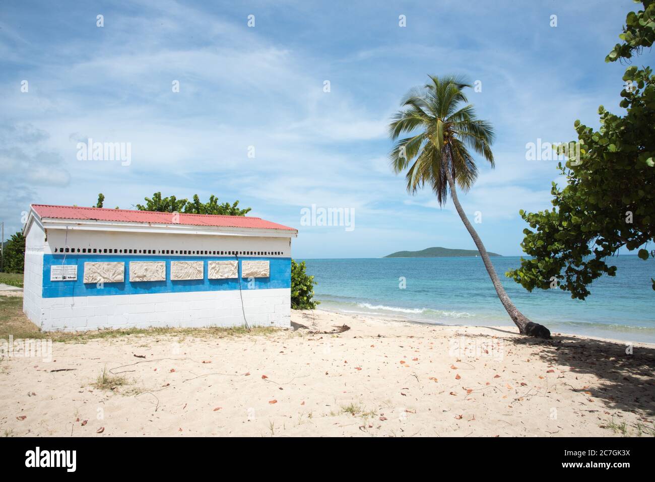 Christiansted,St. Croix, USVI-September 20,2019: Caribbean Sea beach ...