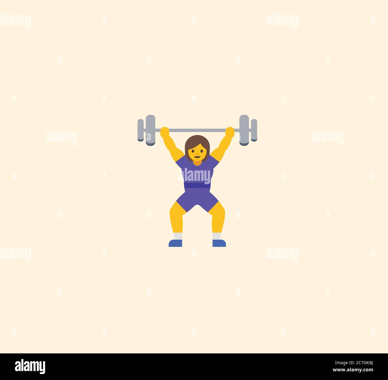 Strong woman icon hi-res stock photography and images - Alamy
