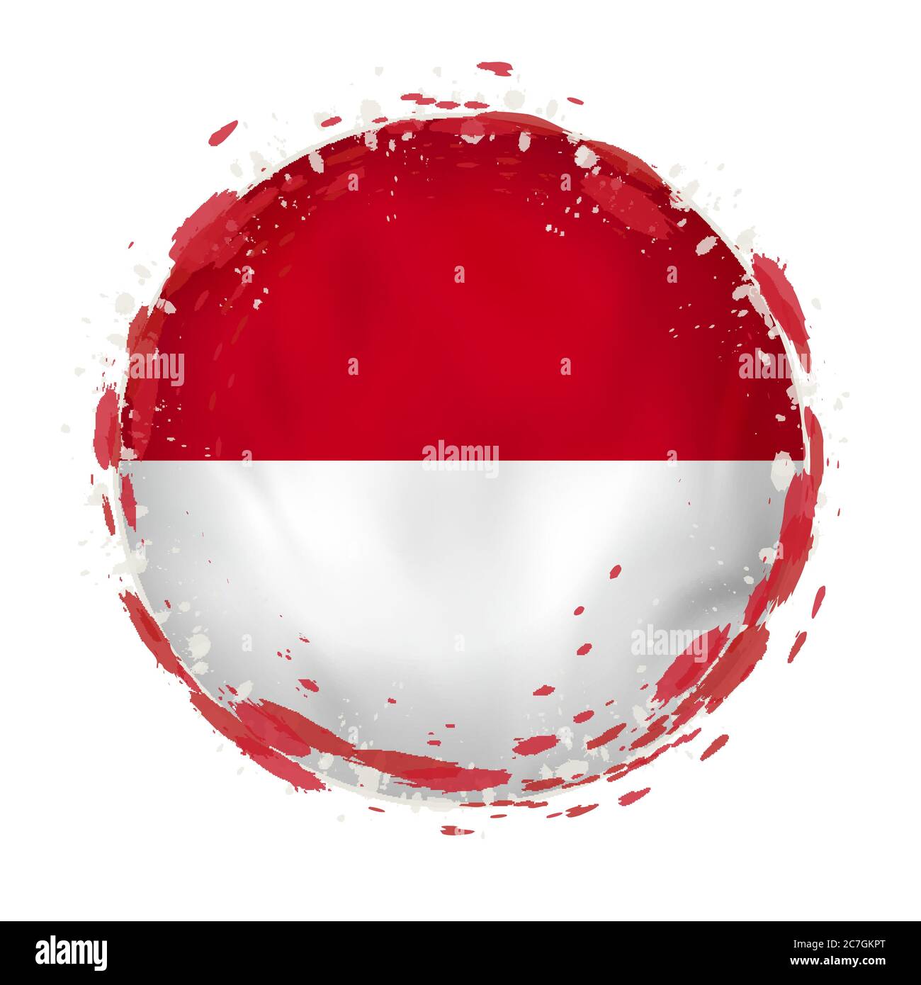 Indonesia monaco flag Cut Out Stock Images & Pictures - Alamy