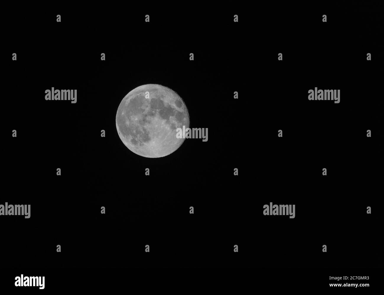 Full moon 2020 Black and White Stock Photos & Images - Alamy
