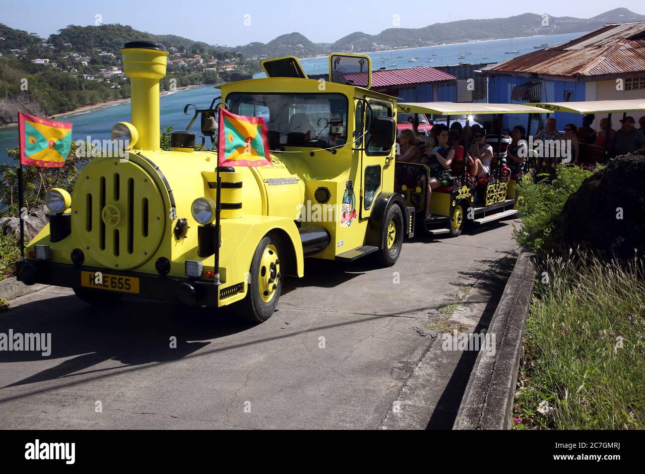 Fort George St George's Grenada Tourists travelling on the Discovery ...