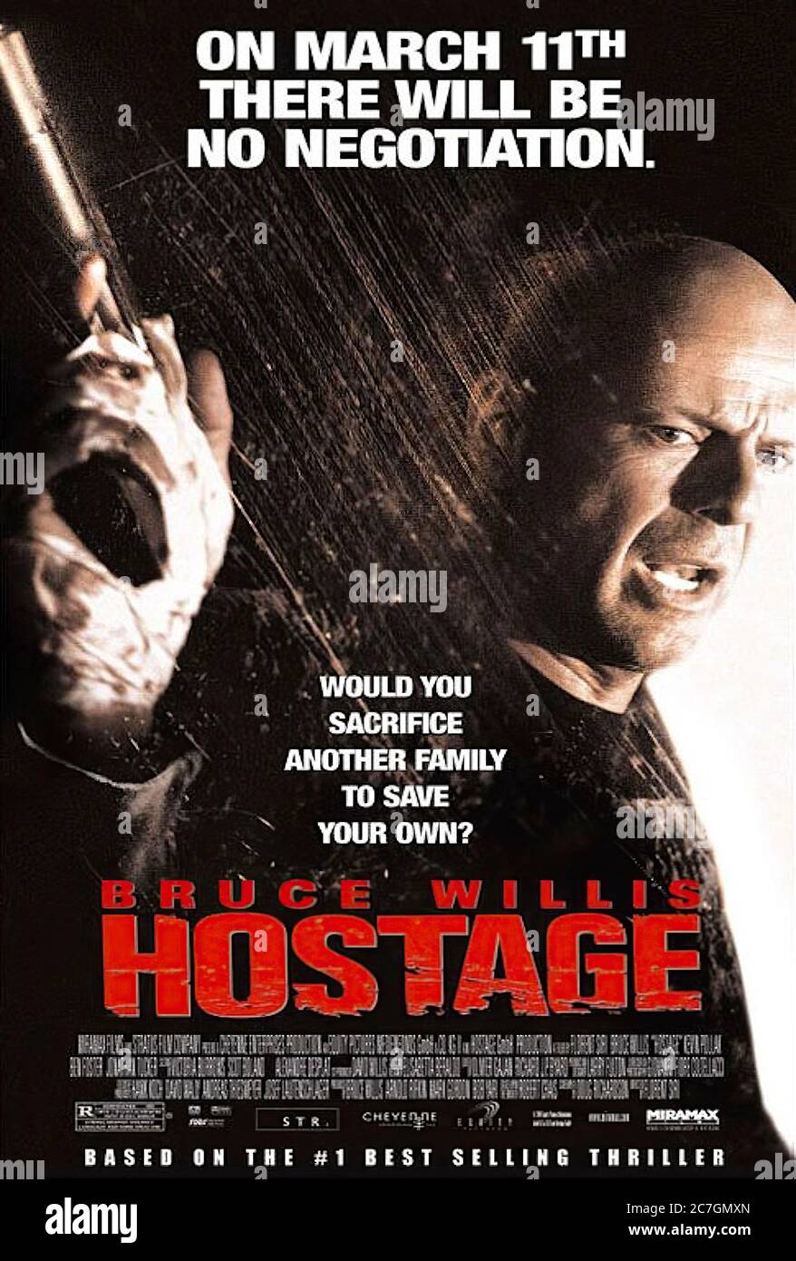 Hostage - Movie Poster Stock Photo - Alamy