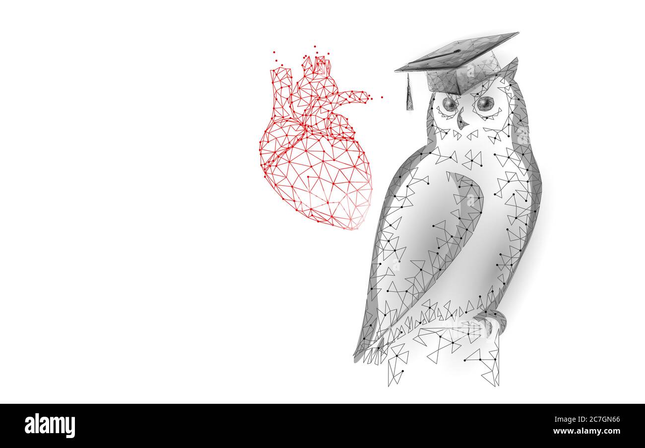 Owl symbol e-learning distance medicine cardio graduate certificate ...