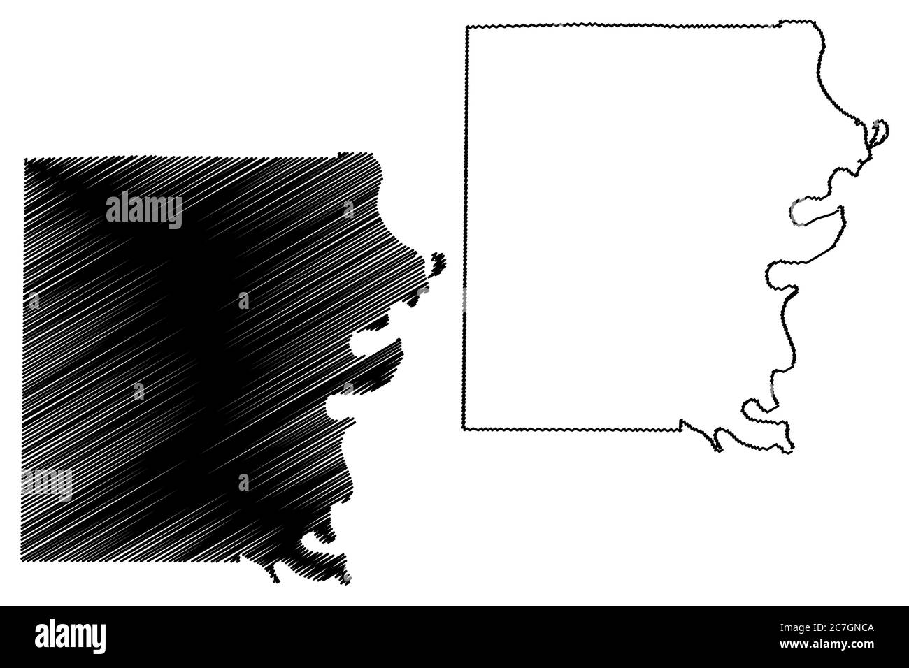 Carmi illinois map Stock Vector Images - Alamy